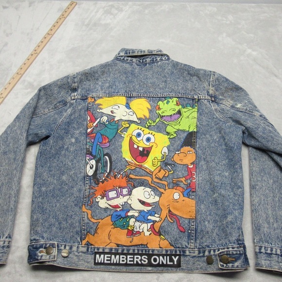 Members Only | Jackets & Coats | Members Only X Nickelodeon Denim ...